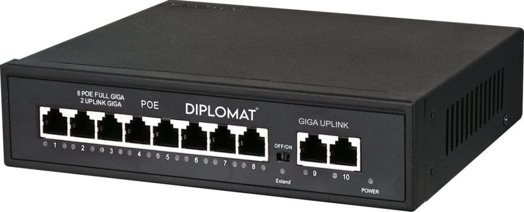 DPL-POE-8GE+2GE – Diplomat